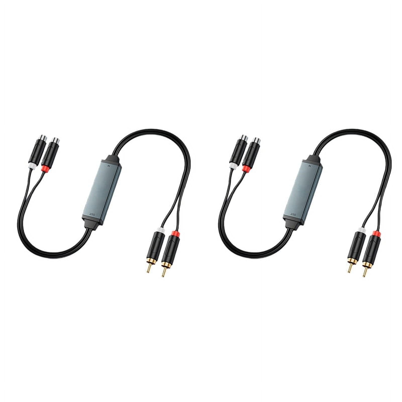 2pcs 3.5mm Audio Isolator Audio Common Ground Isolator Aux Noise ...