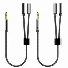Audio Jack Splitters & Adapters for Electronics & Home Theater
