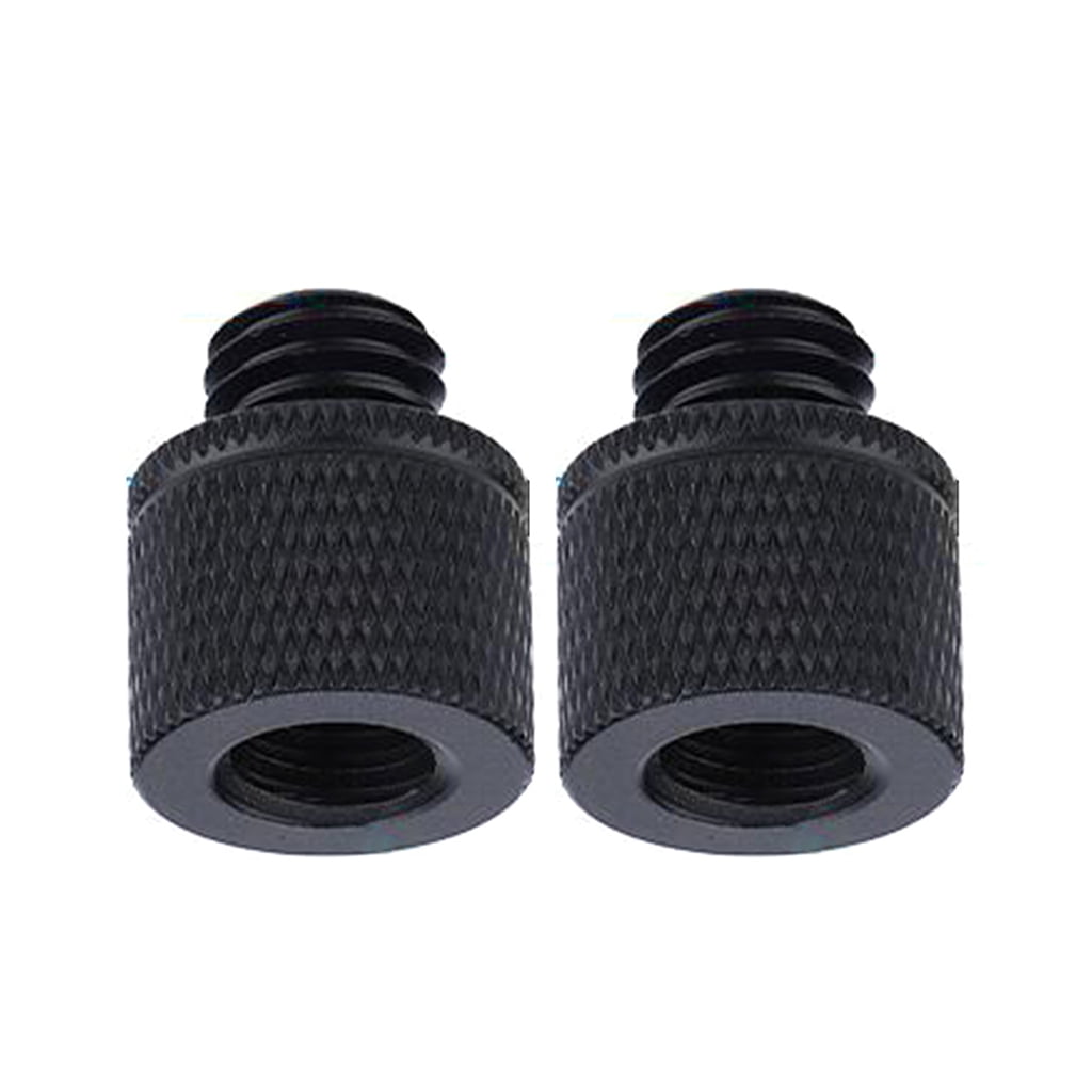 2pcs 3/8 to M6 M8 M10 M12 Camera Screw Tripod Base Connection Fixed ...