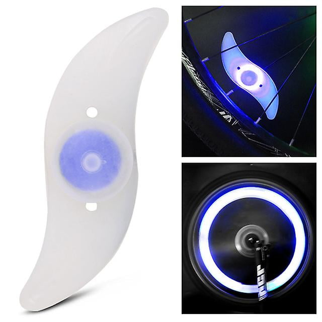 2pcs 3 Lighting Mode Led Neon Bicycle Wheel Spoke Light Waterproof ...