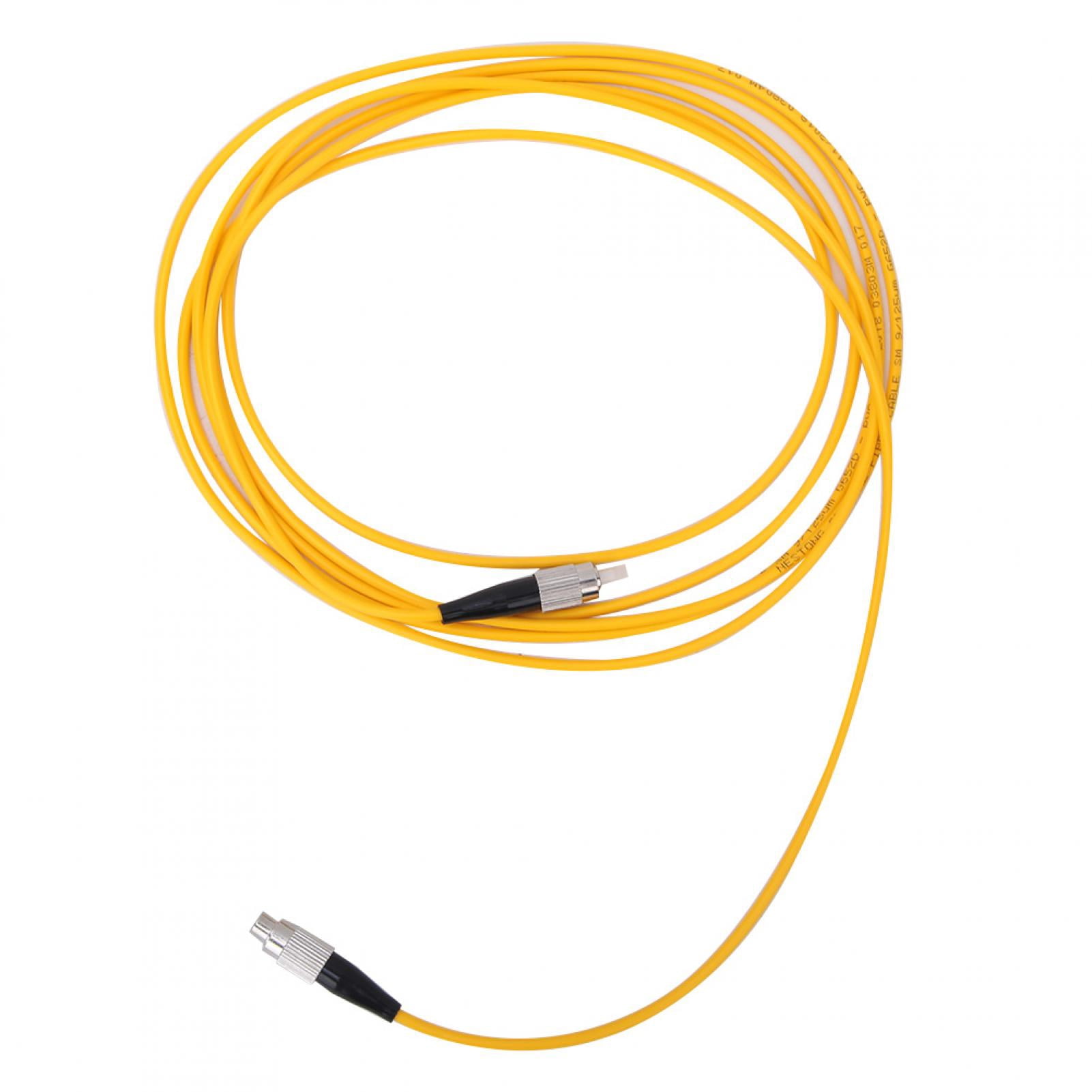 2pcs 3 Meter FC/UPC to FC/UPC Single Mode Fiber Optic Patch Cord Jumper ...