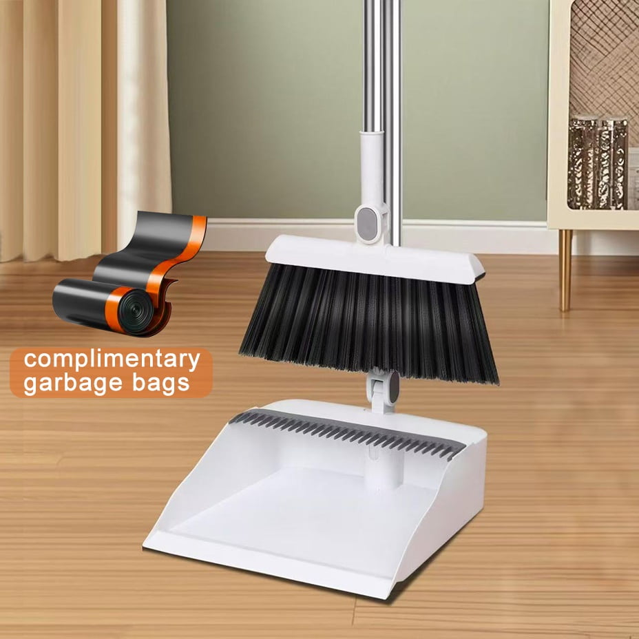 2pcs 3-in-1 Rotatable Foldable Magnetic Broom SetBroom ...