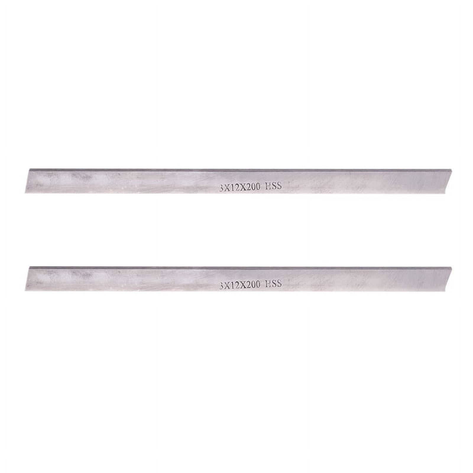 2pcs 3 mm x 12 mm x 200 mm High Speed Steel Blades Practical Tool Lathe ...