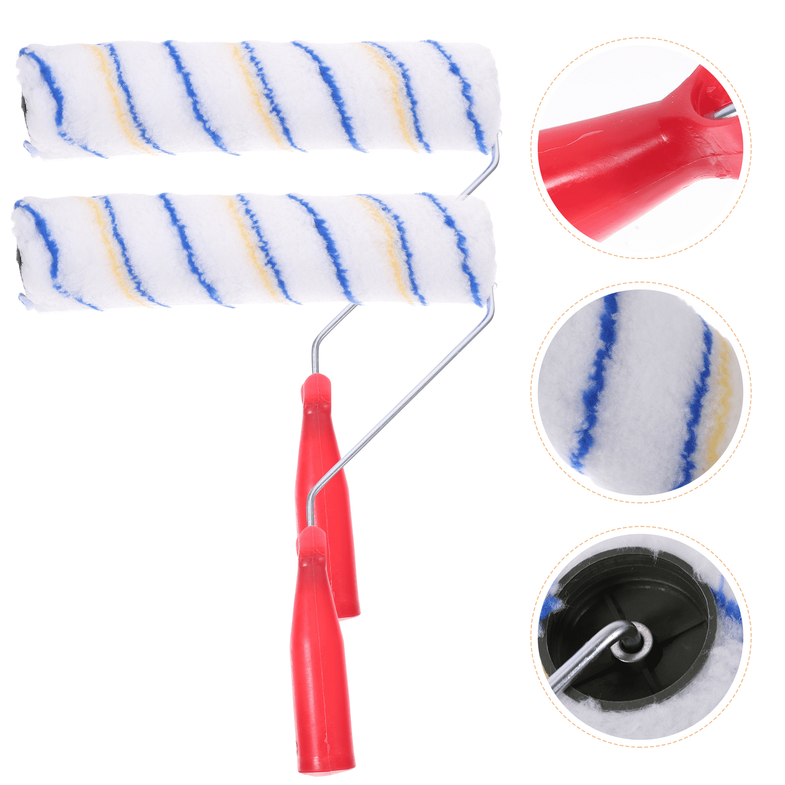 2pcs 300mm Roller Professional Handheld Wall Painting Tools Agriculture ...