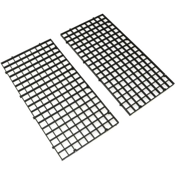 2pcs 30cm x 15cm Plastic Grid Divider Tray Egg Crate Louvre Aquarium ...