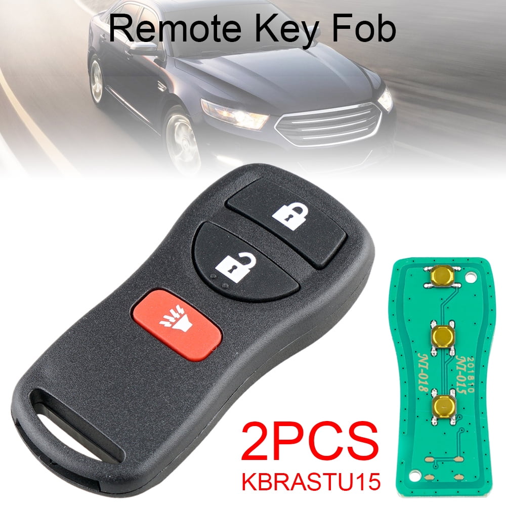 2pcs 315Mhz 3 Buttons Remote Key Fob Keyless Entry Remote Control Key ...