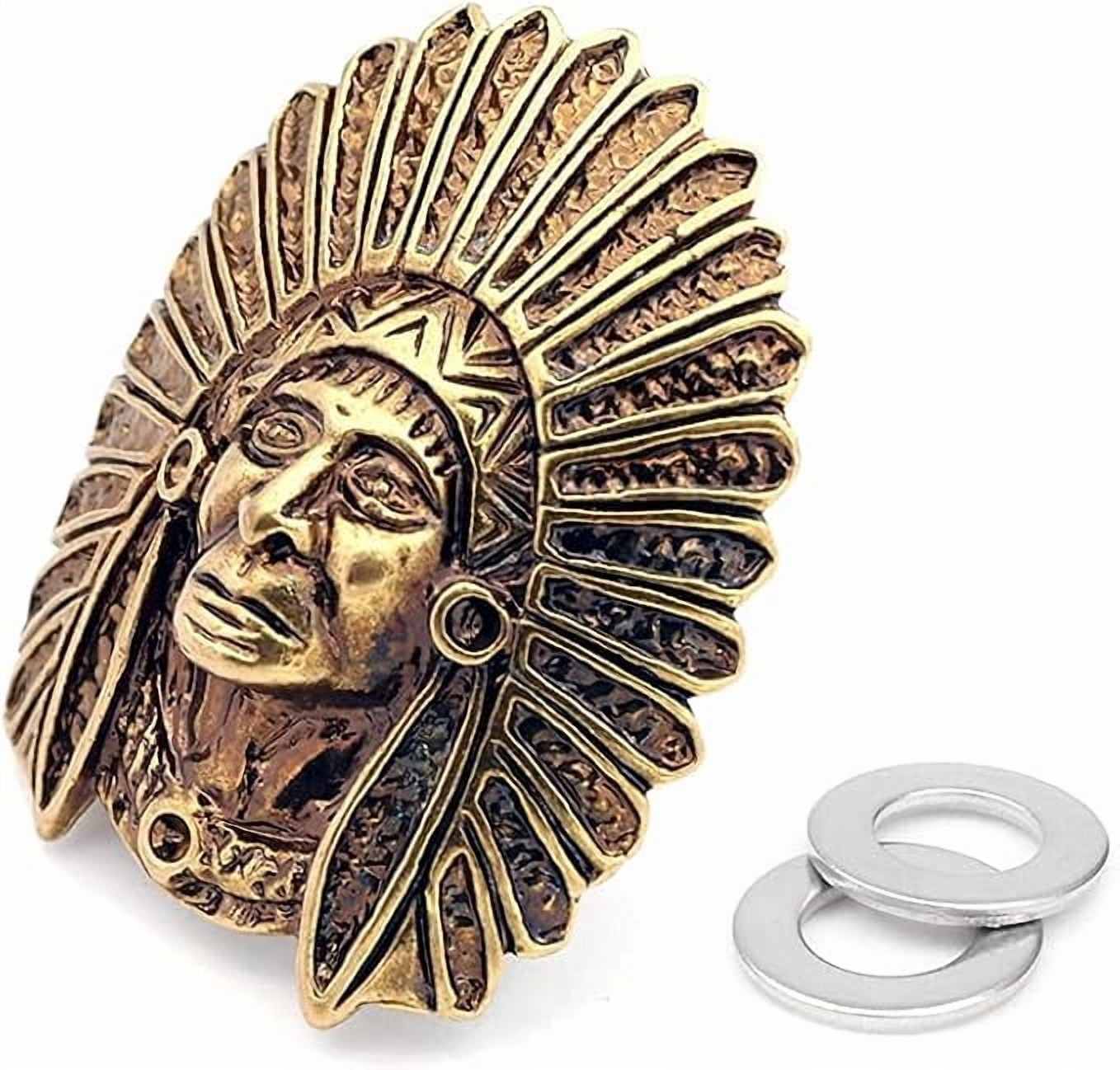 2pcs 32x40 mm Chief Concho Screw Back Leathercraft Decorations CHS89 ...