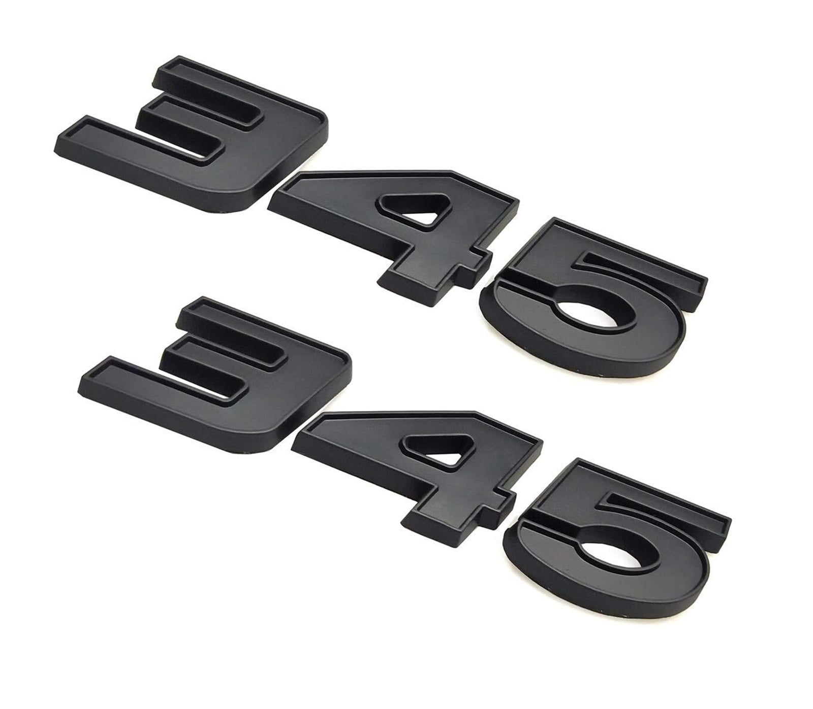 2pcs 345 Emblems Badge Decal Sticker Compatible with Nameplate New ...