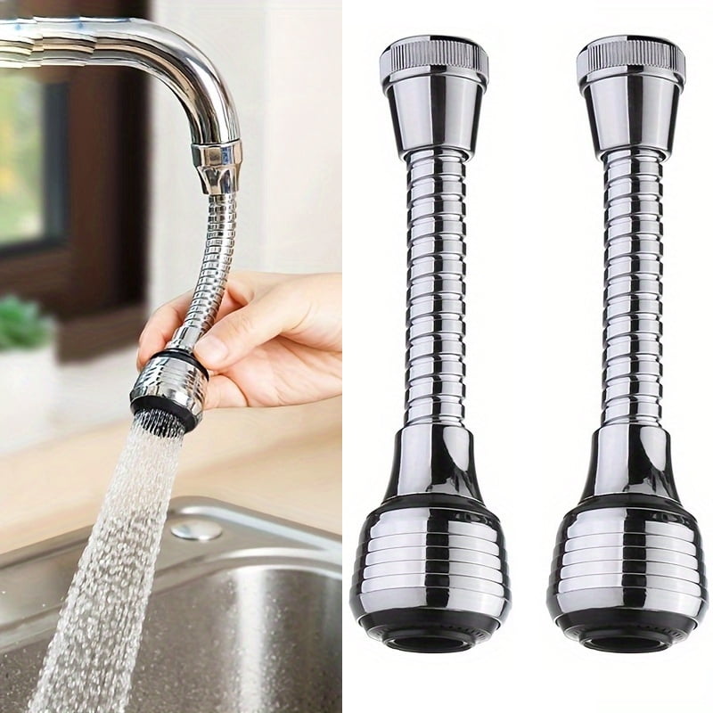 2pcs 360° Rotatable Faucet Aerator | Dual Mode Water Saving Tap ...