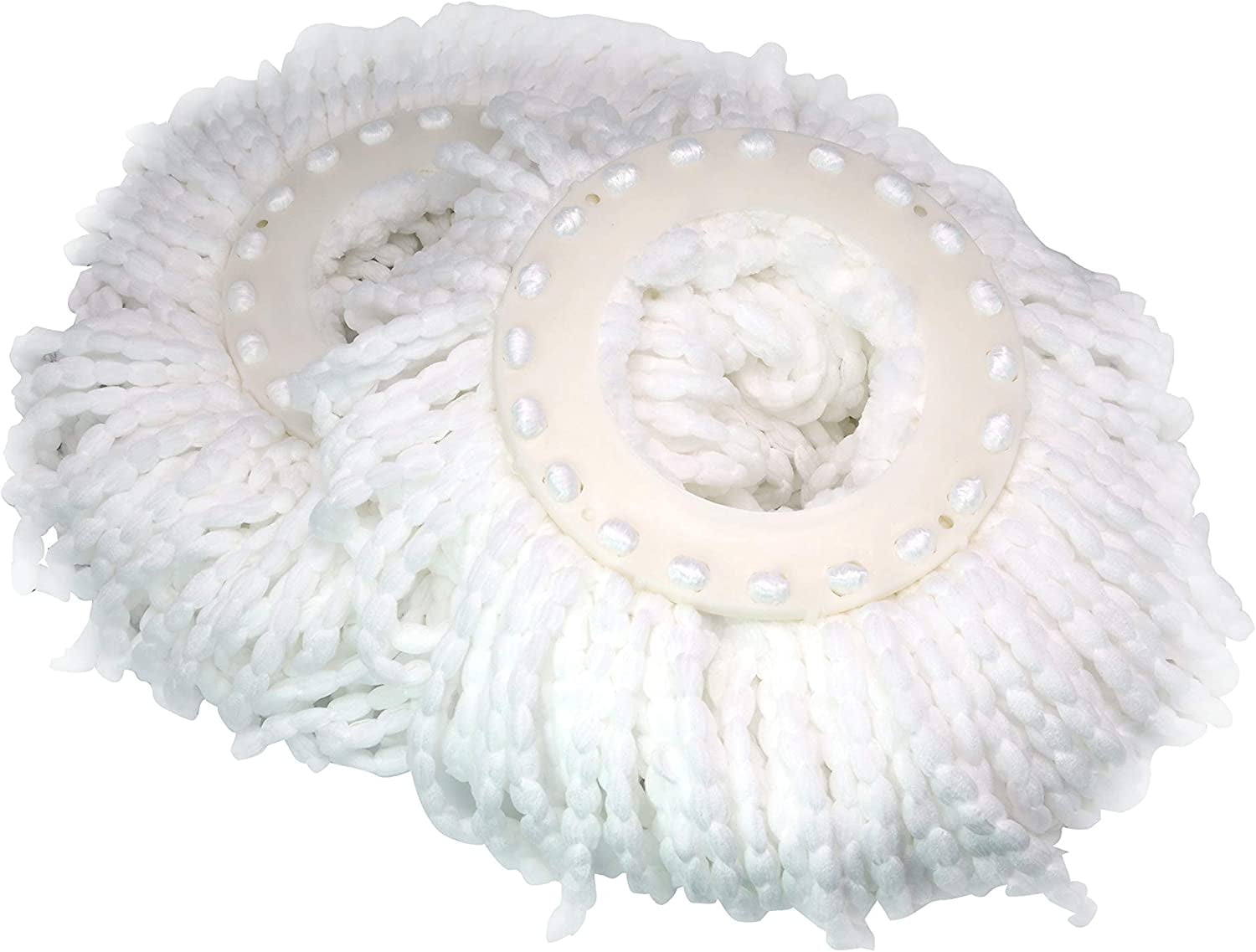 2pcs 360 Rotating Spin Magic Mop - Dual Drying Version Replacement Mop ...