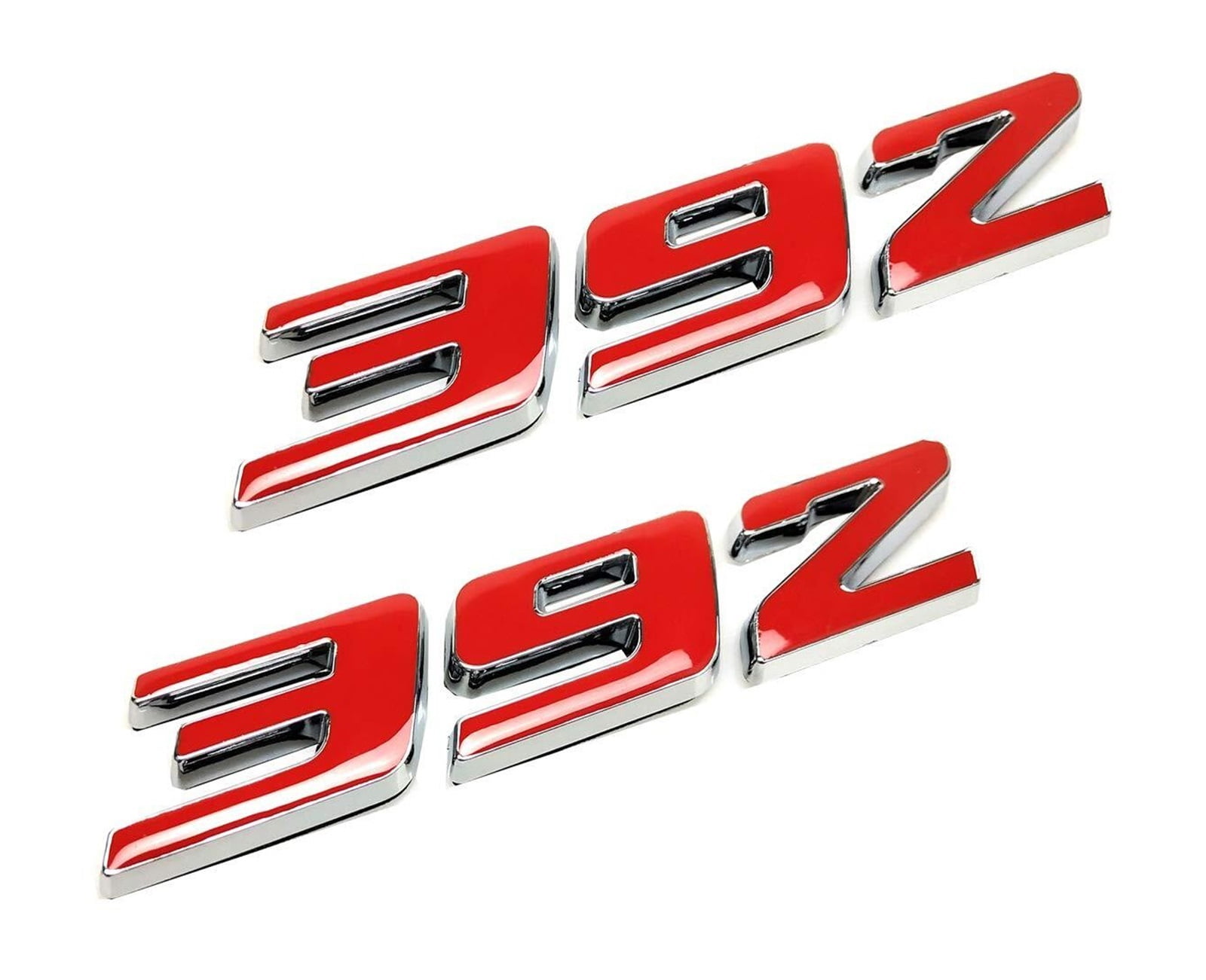2pcs 392 Emblems 3D Badges Door Decal Logo for 392 Nameplate (Red ...