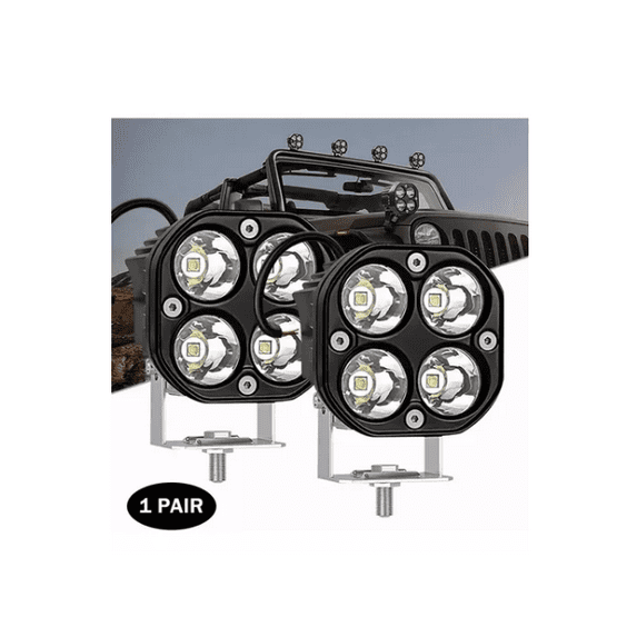 2pcs 3Inch 40W Car Headlight Worklight Spotlights Waterproof Driving ...
