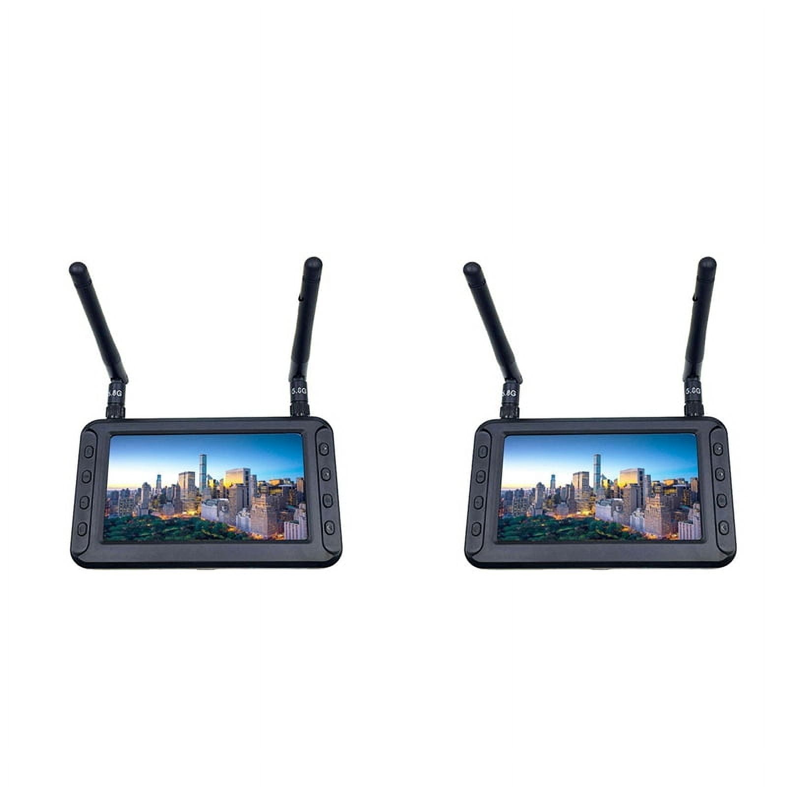 2pcs 4.3inch 5.8G FPV DVR Monitor LCD Screen 800x480 FPV Reciever ...