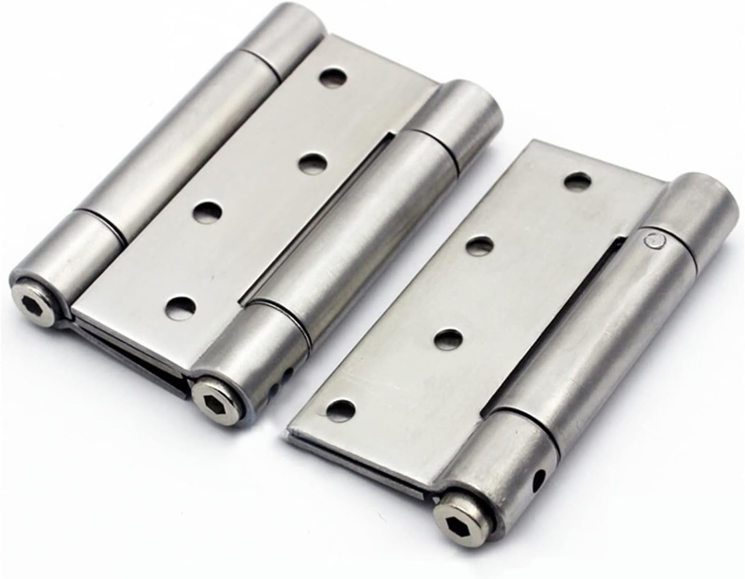 2pcs 4/5/6 Inch Stainless Steel Spring Hinge DIY,Two-Way Open Automatic ...