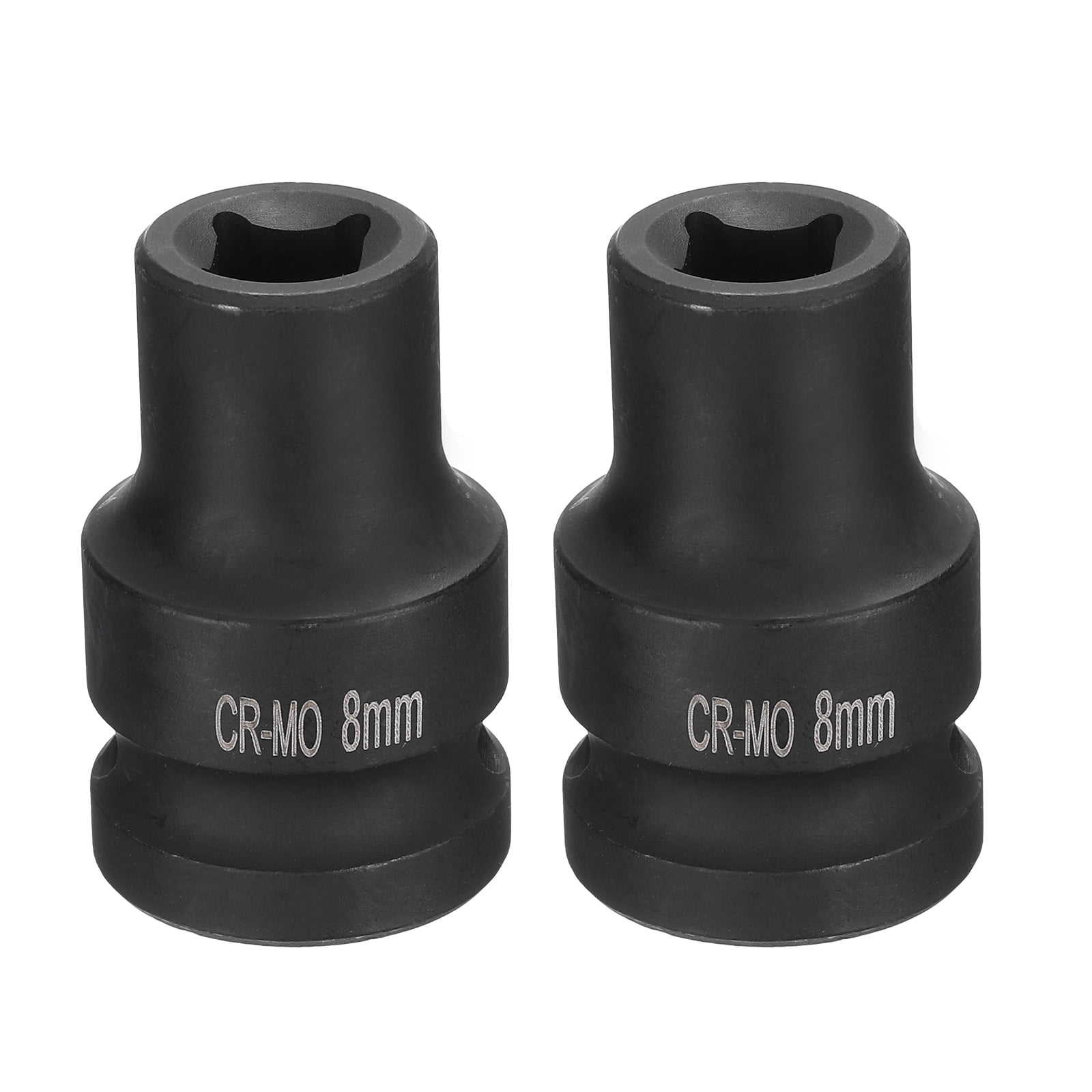 2pcs 4 Point Square Socket 1/2" Drive 8mm Metric CR-MO Impact Wheel Socket - Walmart.com