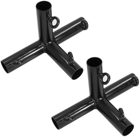 2pcs 4 Way Corner Canopy Fitting - Fits 1" EMT - Cage Frame Corner Kit ...