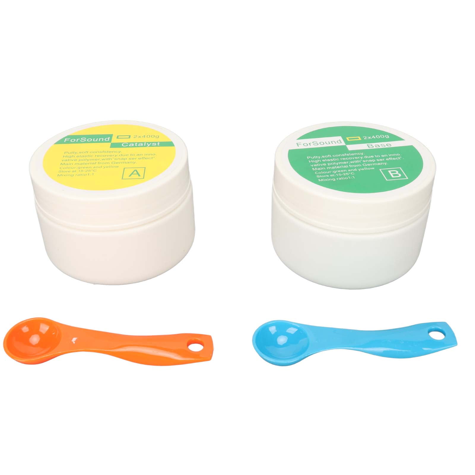 2pcs 400g Ear Impression Putty Custom Silicone Mild Soft High Elastic ...