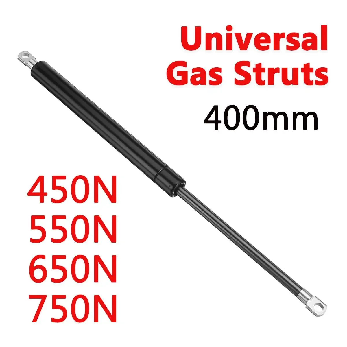 2pcs 400mm 450-750N Car Gas Strut Bars Gas Spring Hood Support Rod ...