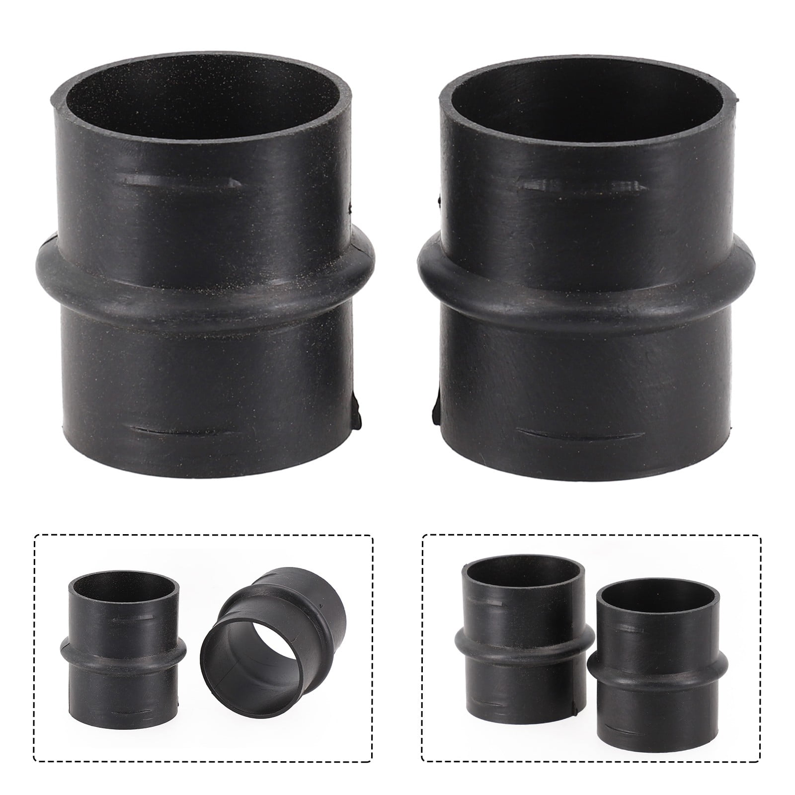 2pcs 42mm Duct Joiner Connector Pipe For Eberspacher For Webasto Diesel ...