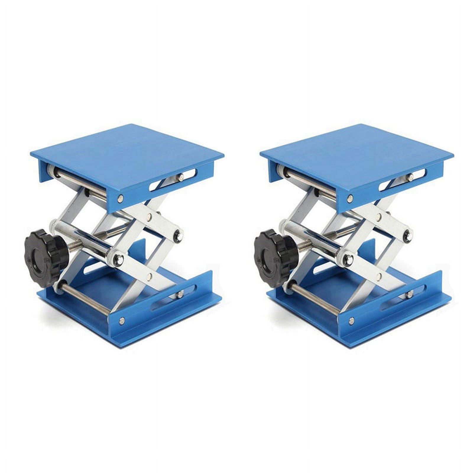2pcs 4Inch Aluminum Alloy Laboratory Jack Scissor Lift Platform ...