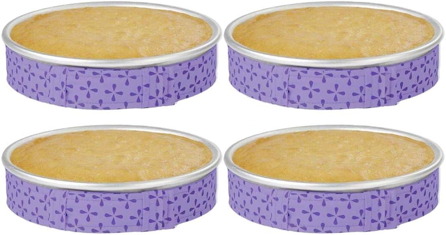 2pcs or 4Pcs Bake Even Strip Belt Square Cake Pan Cake Strips Baking ...