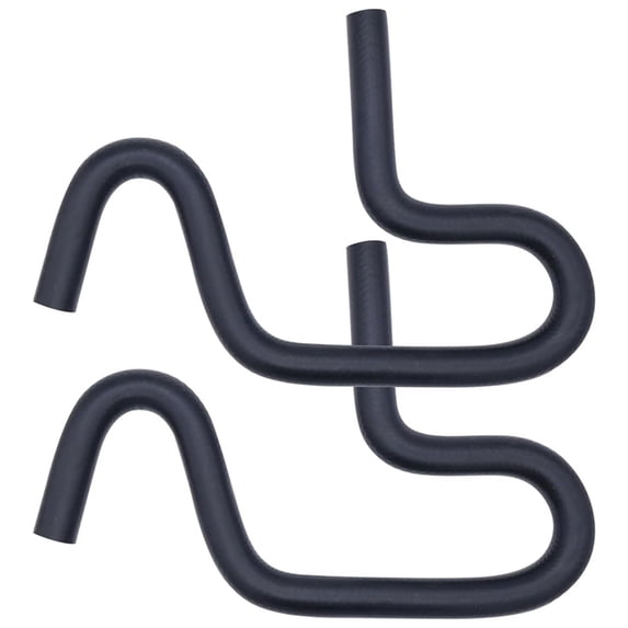 2pcs 5/16 Inch U-Cut Molded -Line Rubber Hose Elbow Bends Universal 45 ...