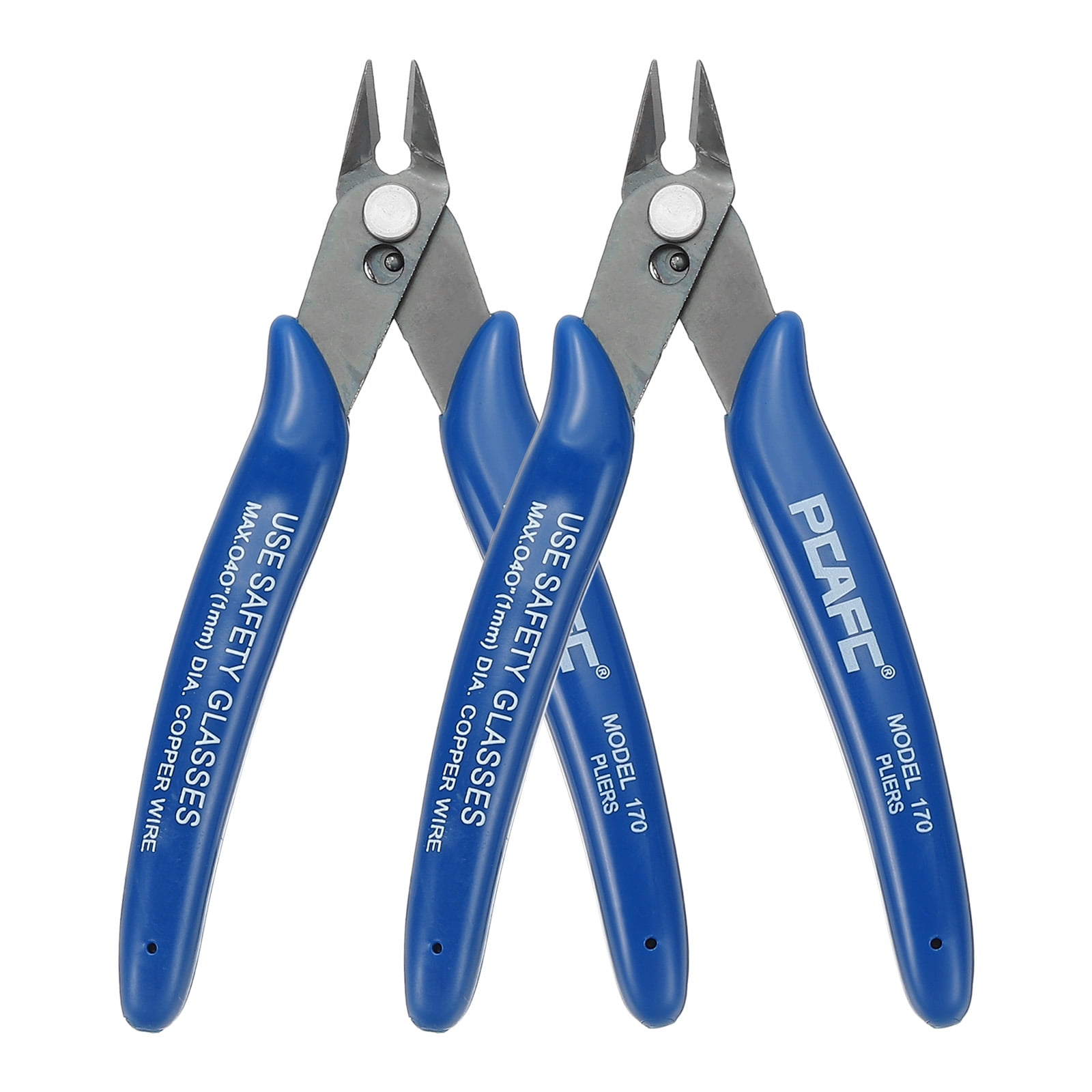 2pcs 5" Flush Cut Pliers Small Precision Wire Cutter Side Cutter ...