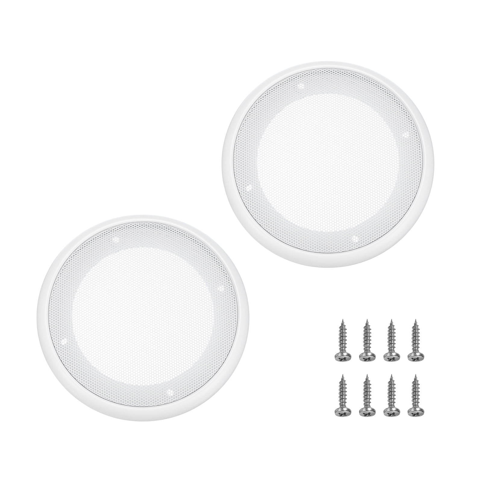 2pcs 5" Grill Mesh Decorative Circle Woofer Guard Protector Cover Parts ...