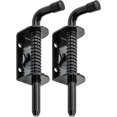 2pcs 5 Inch Spring Loaded Gate Latch Pin Heavy Duty Barrel Bolt Spring