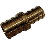 2pcs 5 Pieces 5/8" x 1/2" Pex Reducing Coupling, Brass, Pex B, Crimp ...