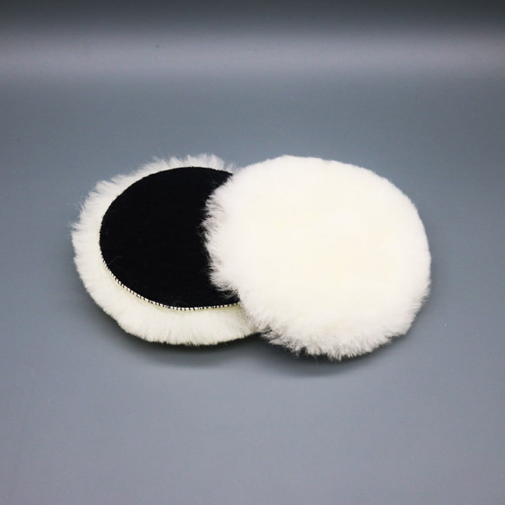 2Pcs 5 Inch Polishing Polishing Pad Car Waxing Sponge Disk Imitated ...