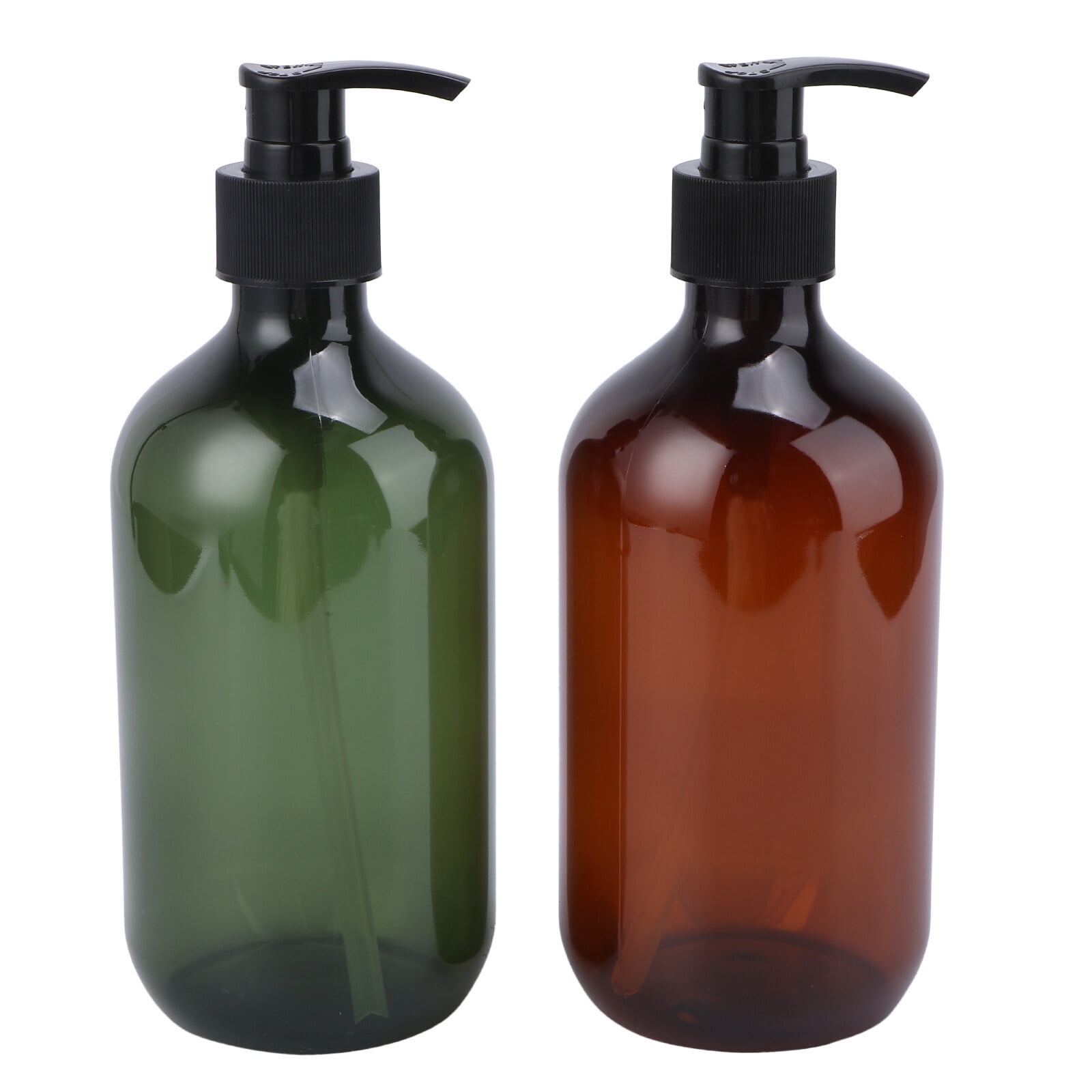 2pcs 500ml Empty Cream Bottle Lotion Bottles Containers with Screw Pump ...