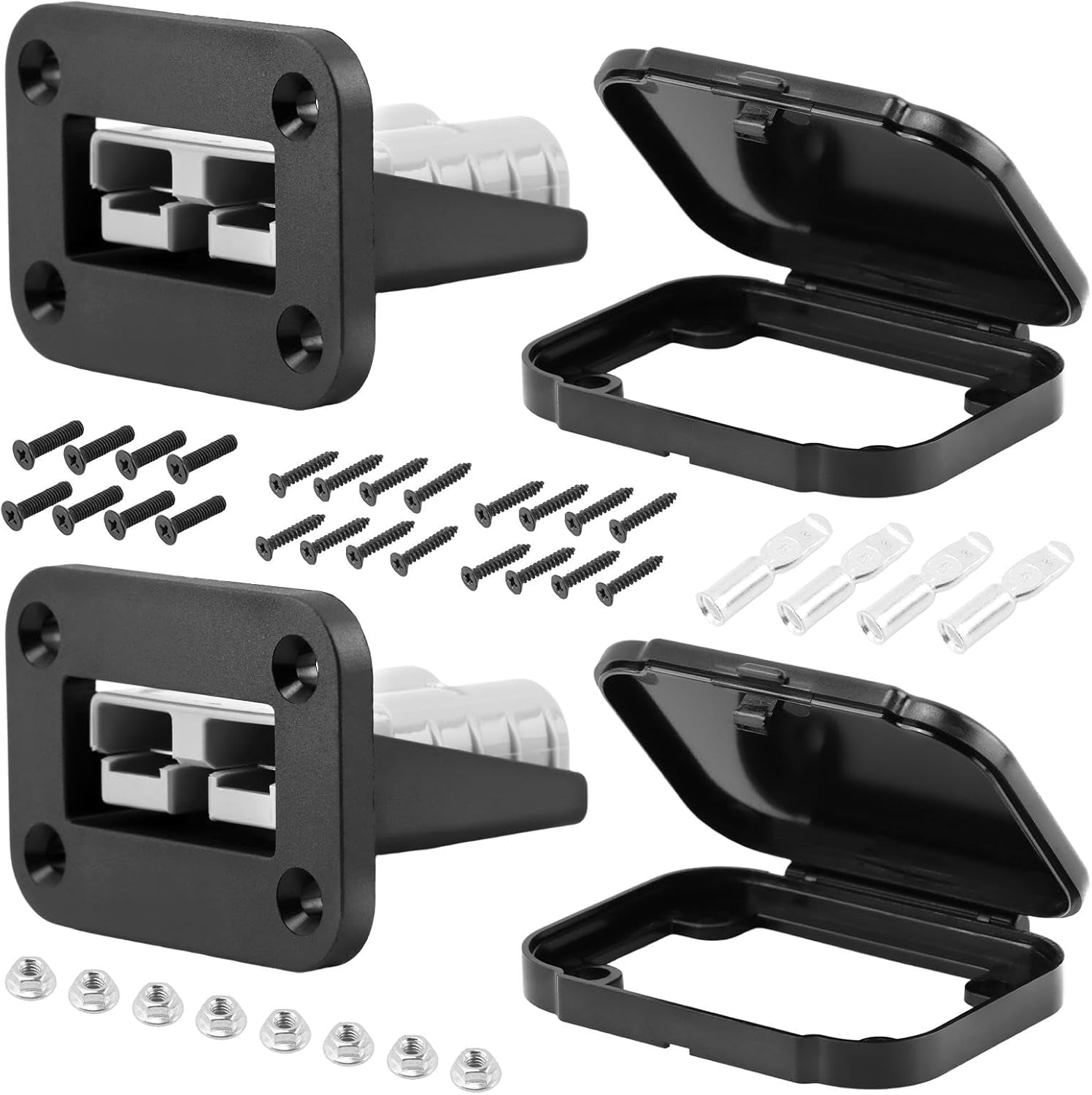 2pcs 50A Plug Mounting Panel Compatible with SB50 Series Connectors ...