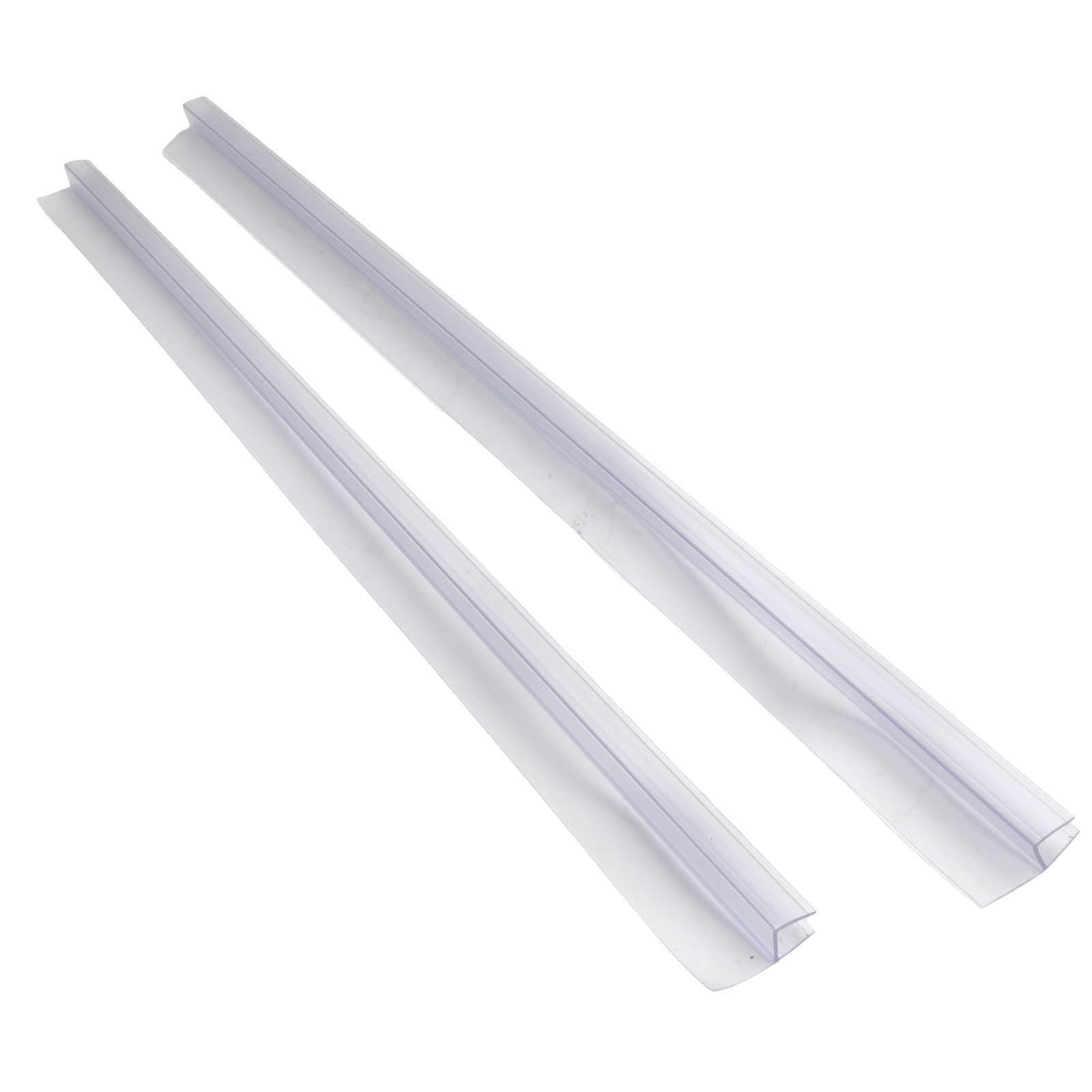 2pcs 50cm Shower Door Seal for 6/8/10/12/15mm Water Deflector ...