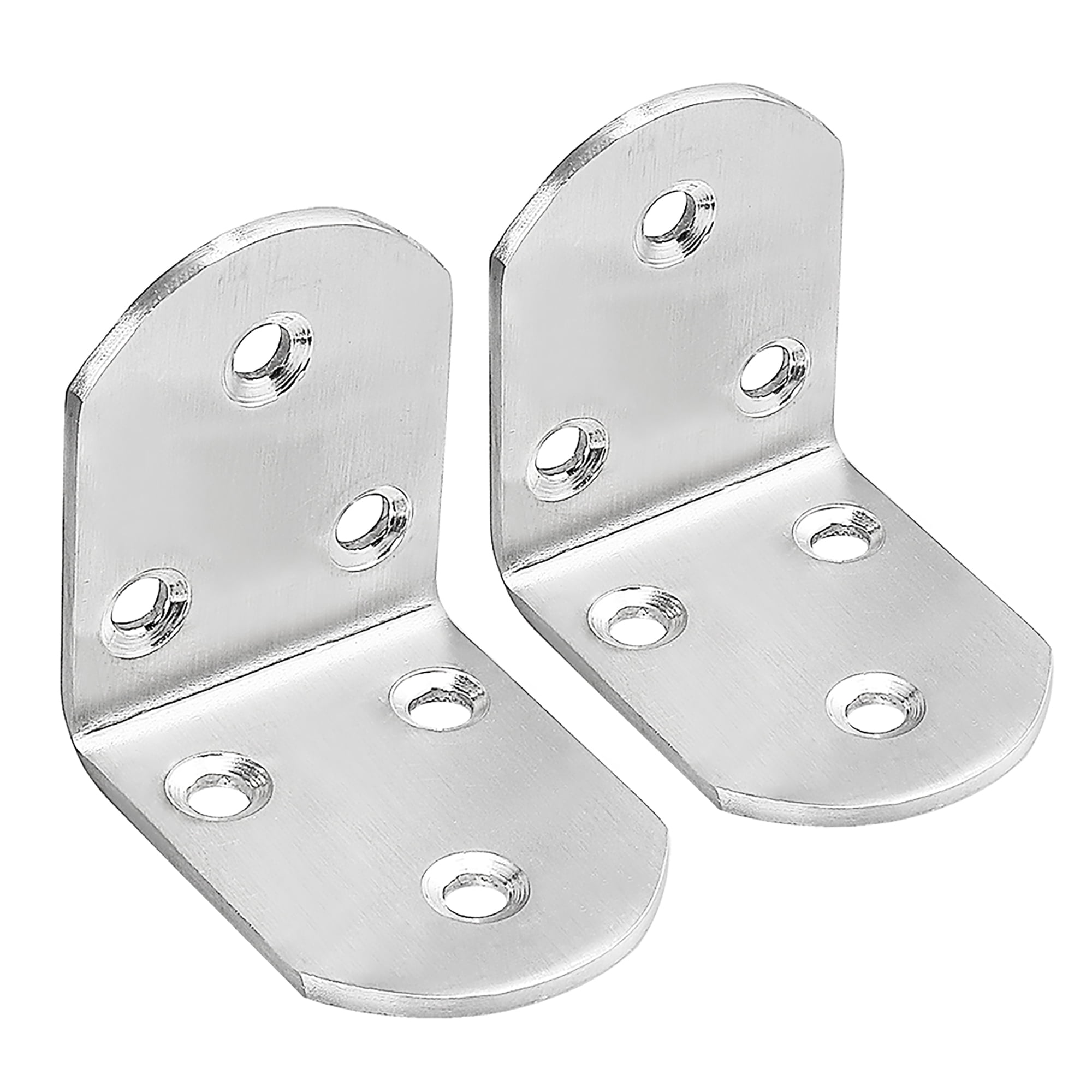 2pcs 50mmx50mmx38mm Stainless Steel Corner Brace Joint L Shape Bracket ...