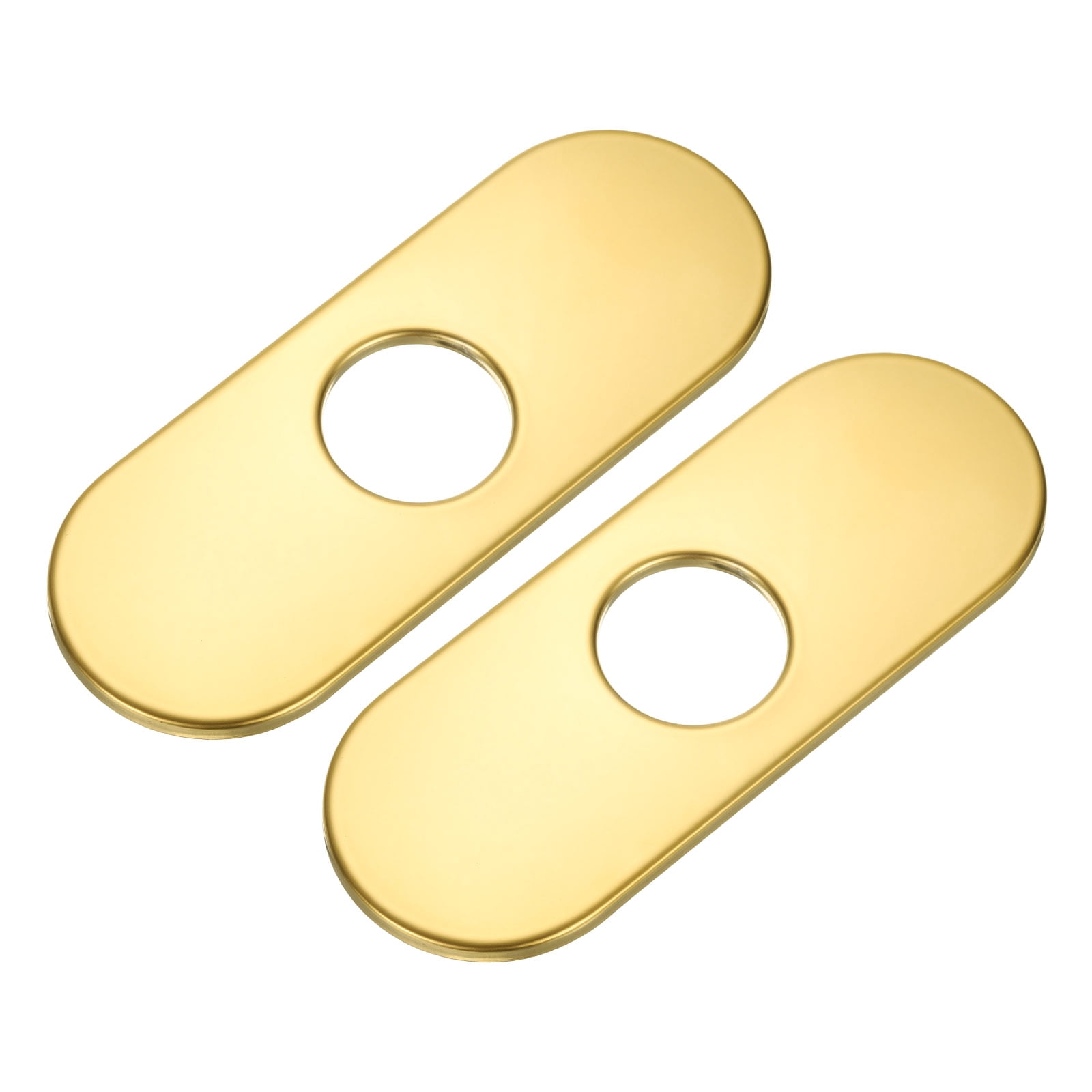 2pcs 6 Inch Escutcheon Hole Covers Stainless Steel Deck Plate, Titanium ...