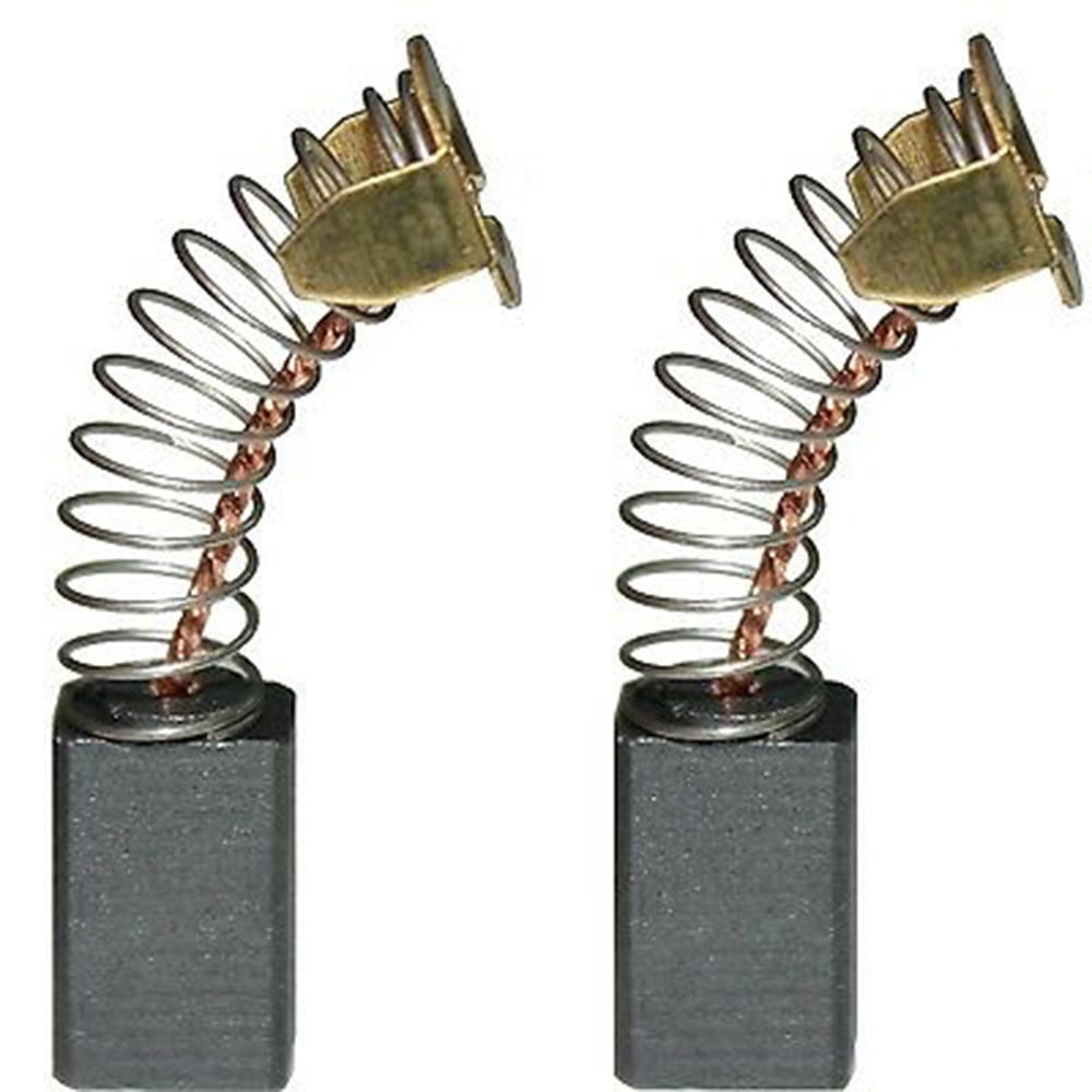 2pcs 6 x 10 x 15 mm Angle Grinder Carbon Brush Replacement Spare Parts ...