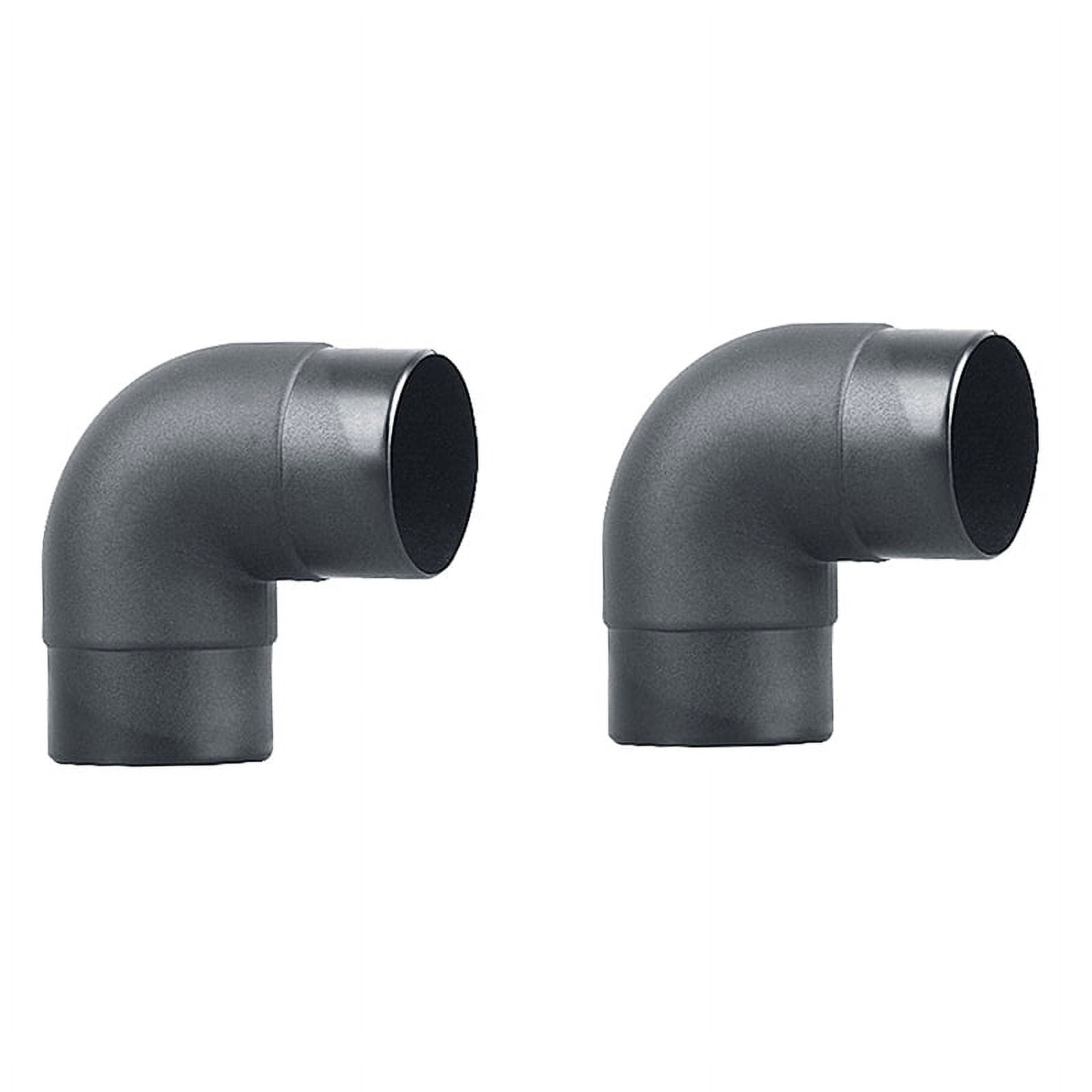 2pcs 60mm Car Air Heater Ducting Pipe Outlet L Shape Elbow Bend Pipe ...