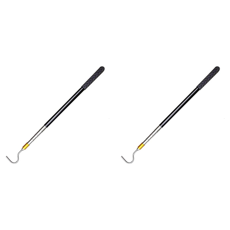 2pcs 61inch Snake Hook Reptile Catcher Stick Pole,Snake Handling Tool ...
