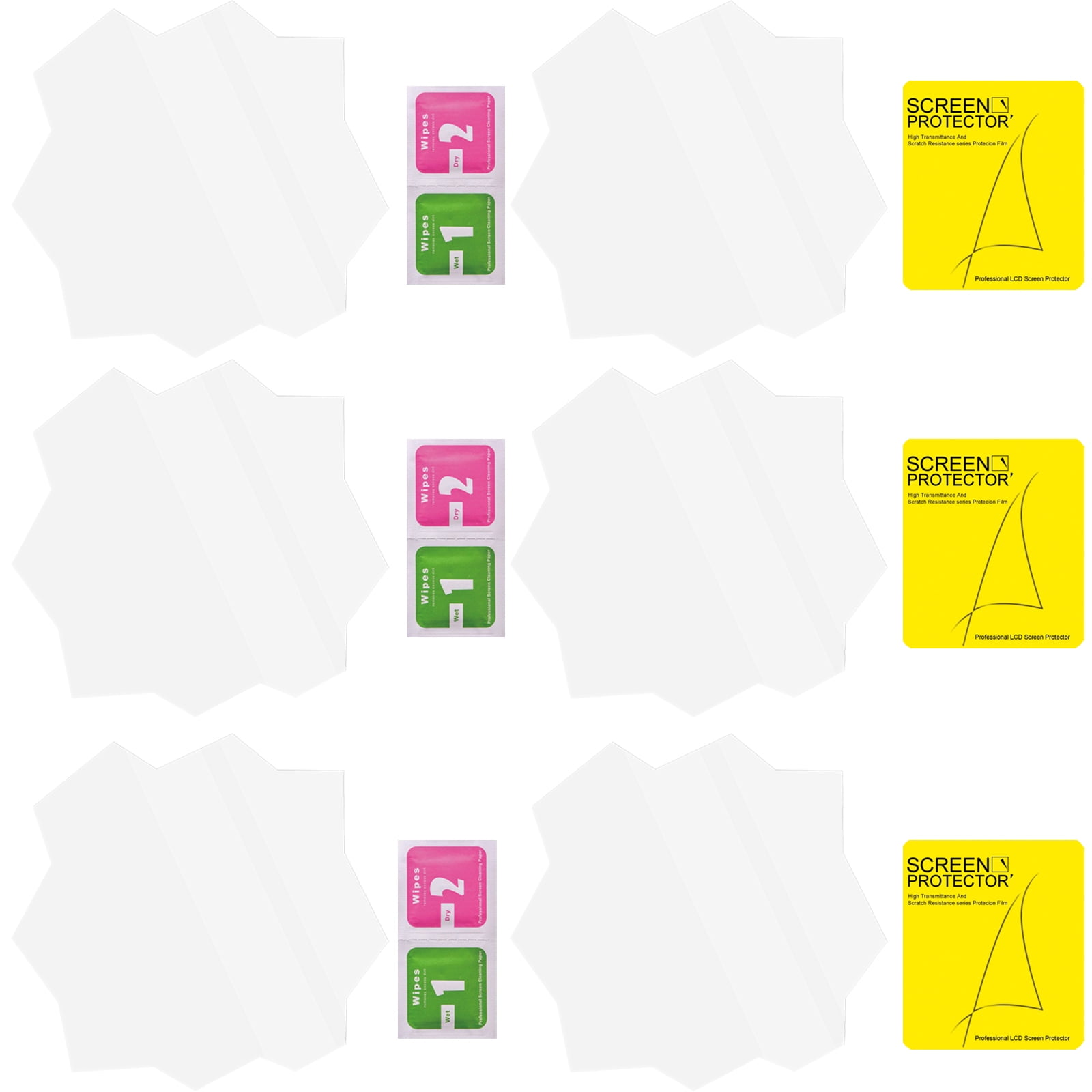 2pcs/6pcs Screen Protector Film for Game Machine Soft Scratchproof ...