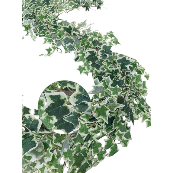 2pcs 71 Inch Artificial Ivy Vines Faux Hanging Silk Plants for Garden ...
