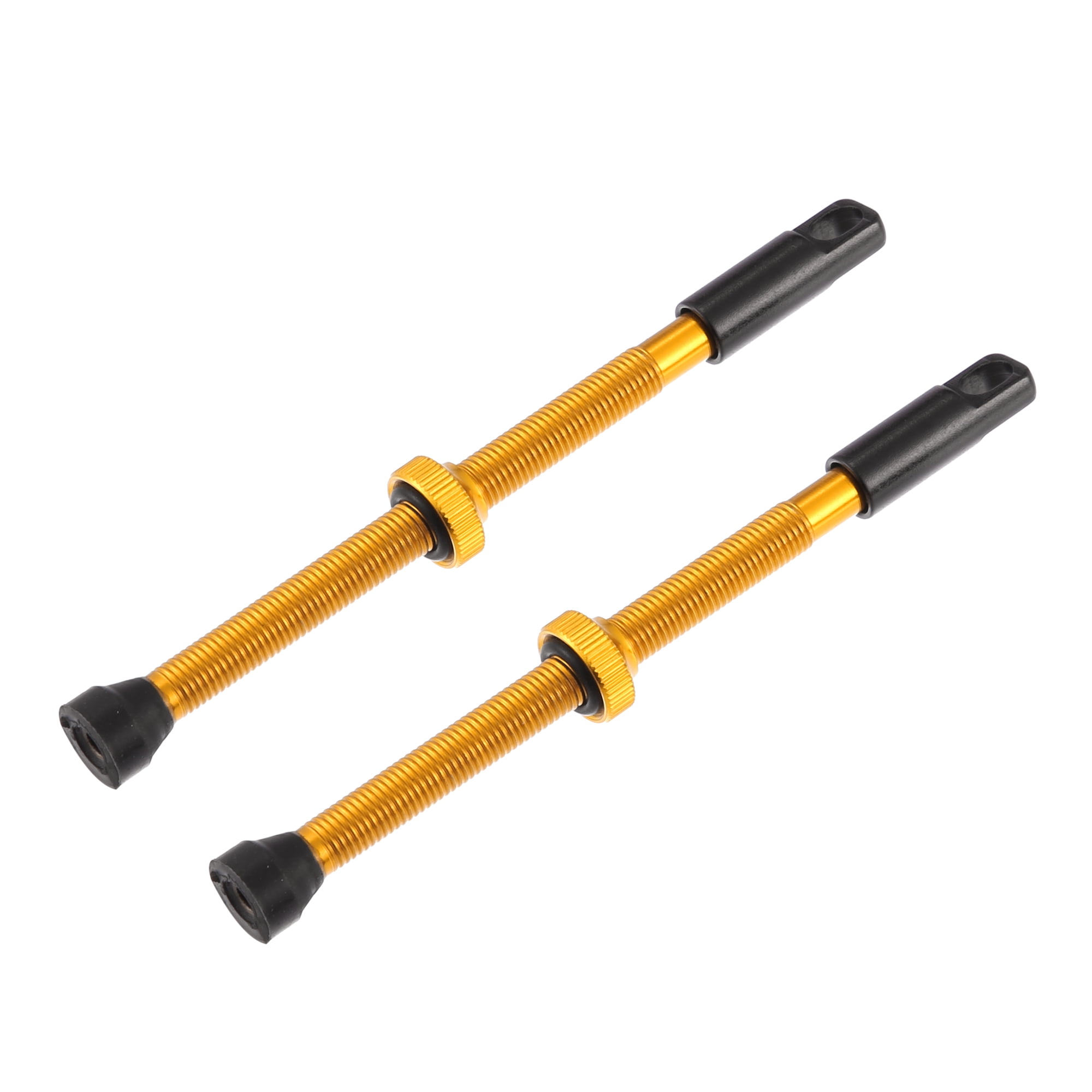 2pcs 80mm Bike Tubeless Valve Stems with Integrated Valve Core Tool for ...