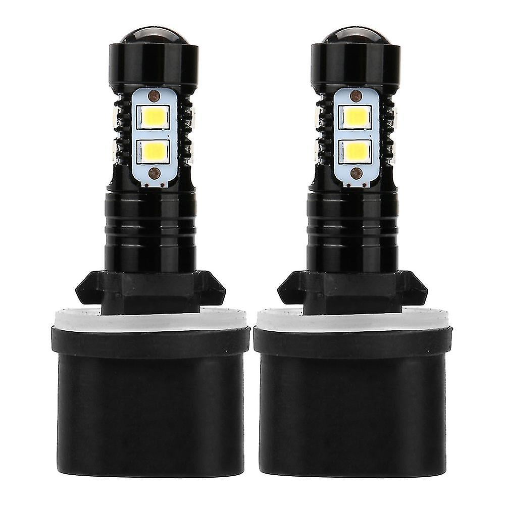 2pcs 880 899 50w 6000k White High Power Led Projector Fog Lights Bulbs ...