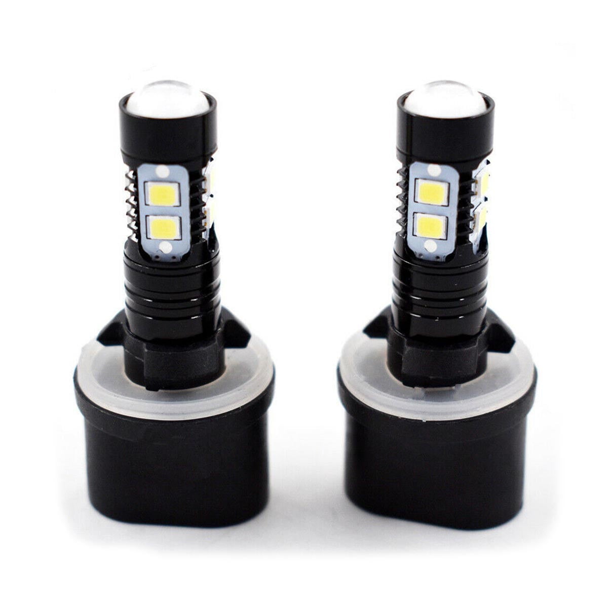 2pcs 880 LED Fog Light Bulbs 890 892 893 899 6000K White Driving Lamp ...