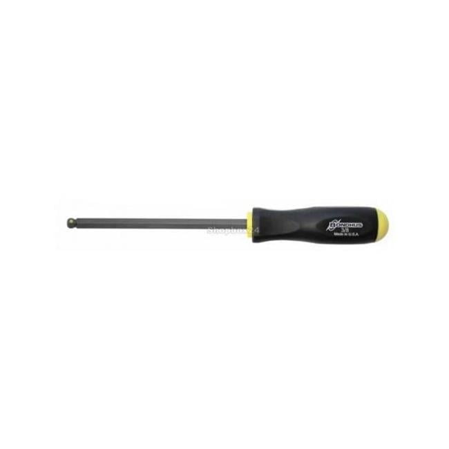 Bondhus BH74608 0.140 in. ProHold Ball End Tip Hex Driver Value, Black ...