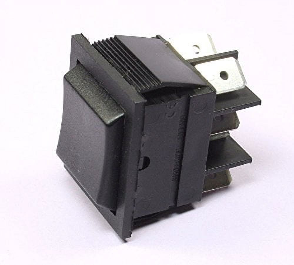 2pcs #9) DPDT Rocker Switch, Non Ind, 16A 250VAC ON/Off/ON - Walmart.com