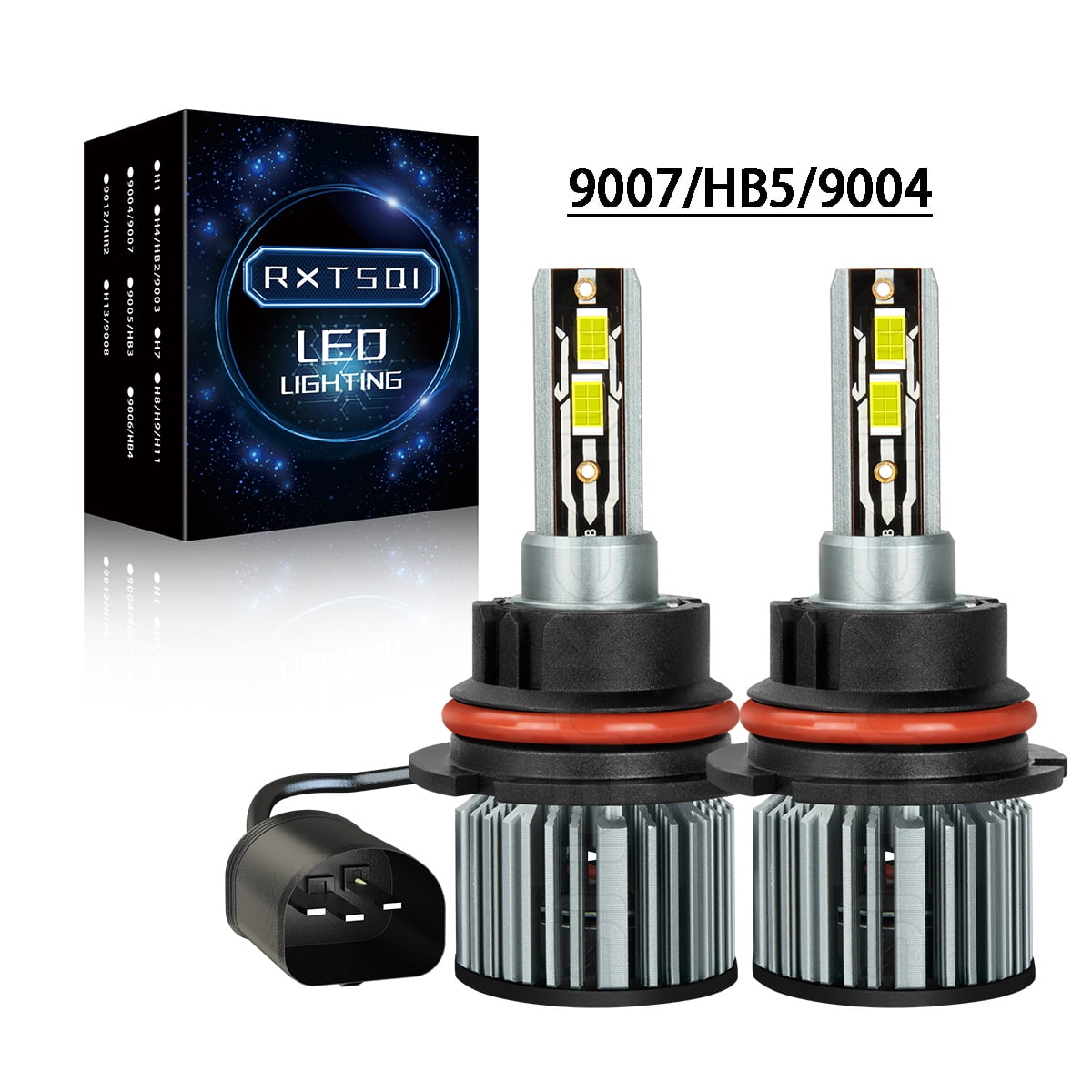 2pcs 9007 LED Headlight High/Low Bulbs Kit For Ford Ranger 1993-2011,q8 ...
