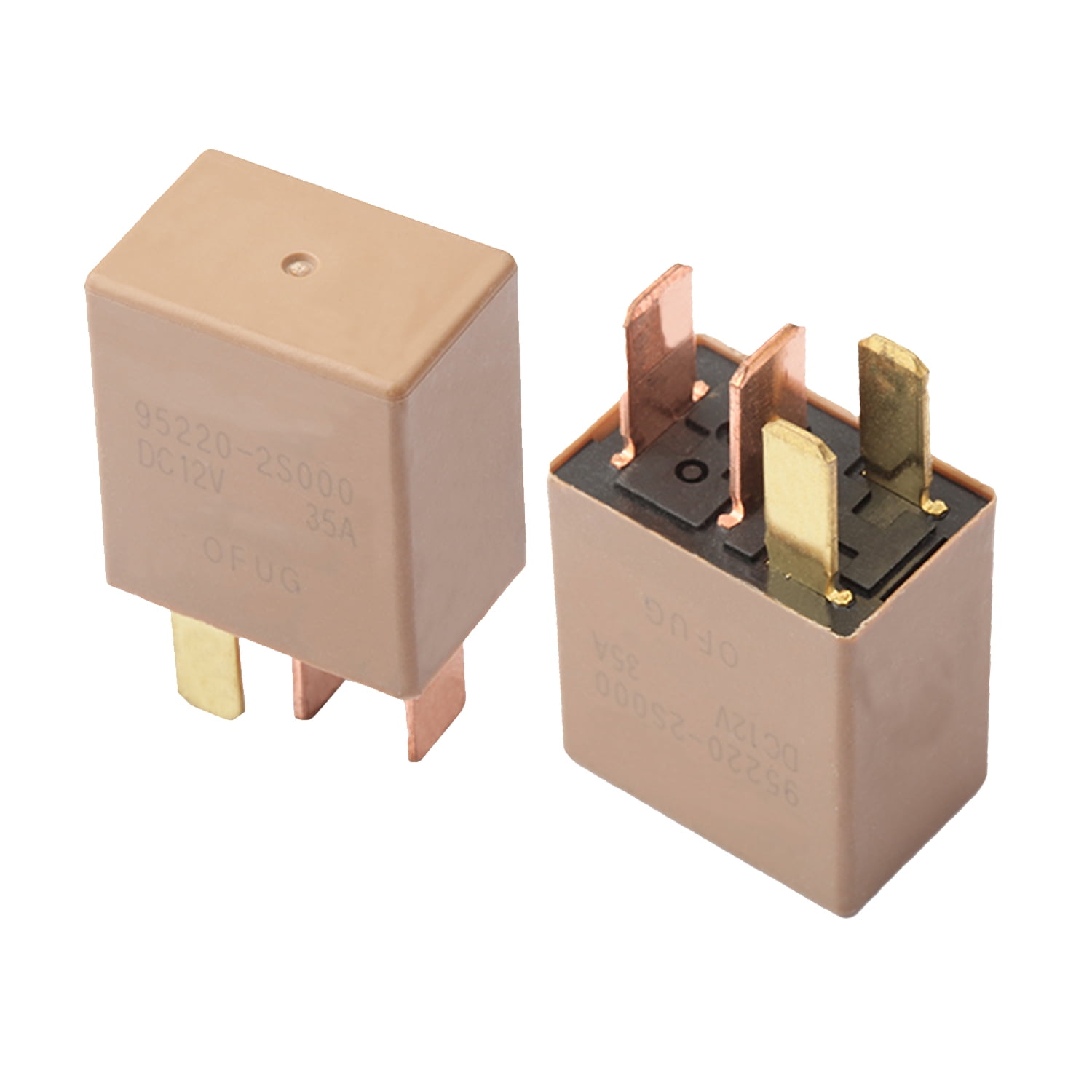 2pcs 95220-2S000 DC12V 35A 4 Pin Starter Car Relay - Walmart.com