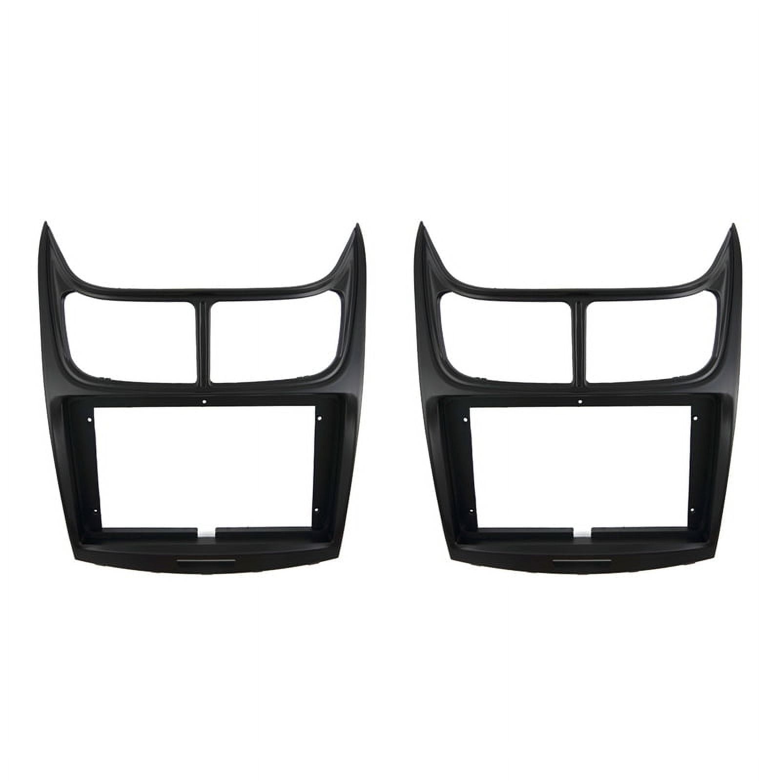 2pcs 9Inch 2DIN Car Audio Radio Big Screen Fascia Frame Adapter DVD ...
