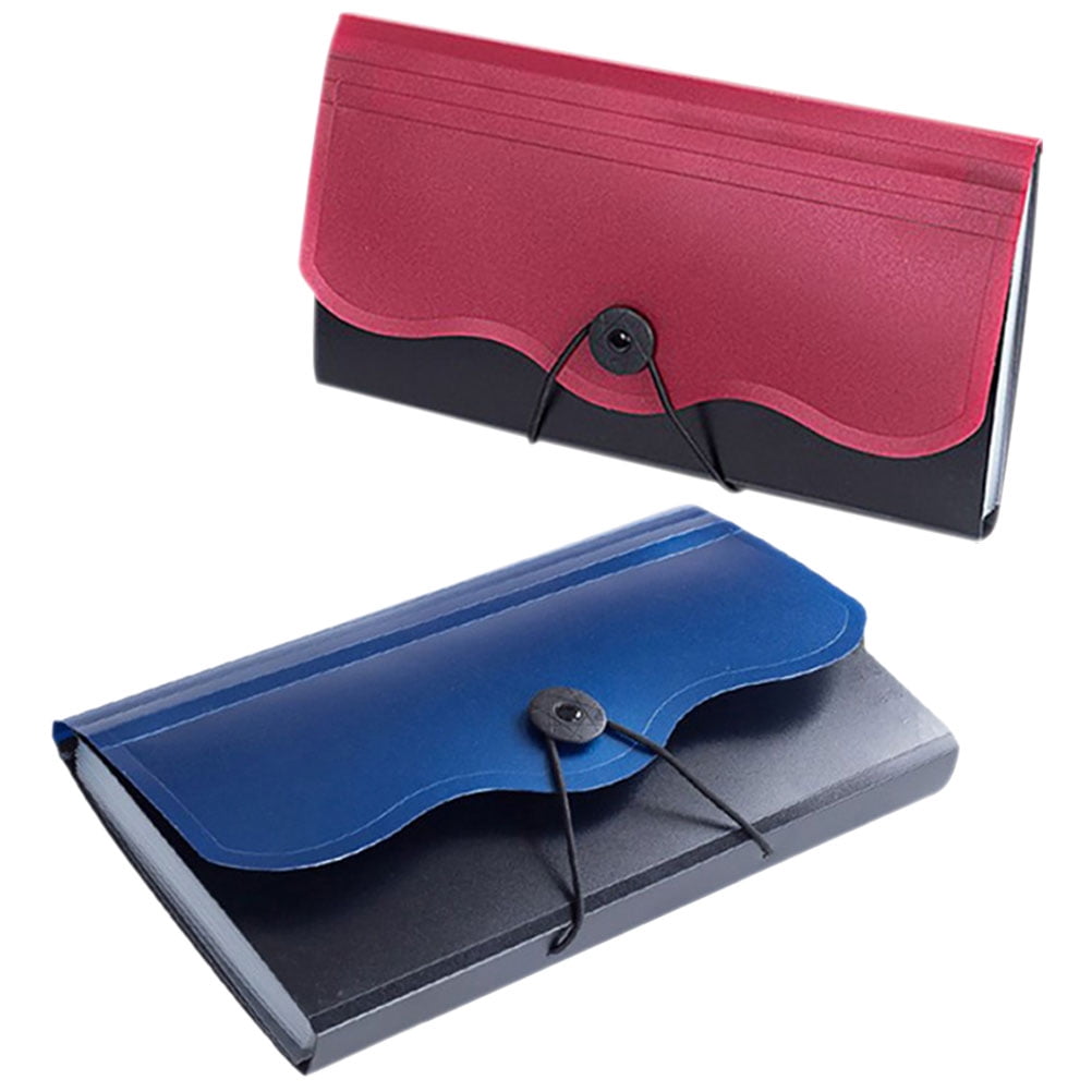 2pcs Accordion File Organizer Receipt Organizer File Fold Expanding ...